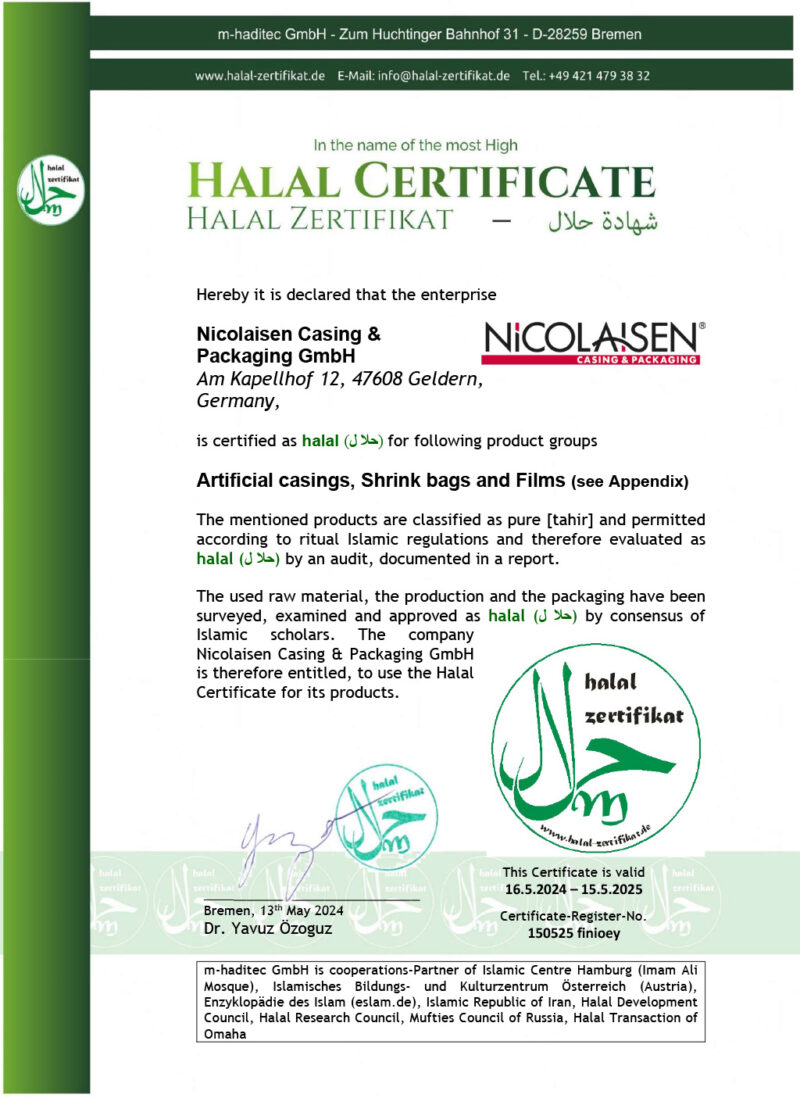 Downloads - Nicolaisen Casing & Packaging