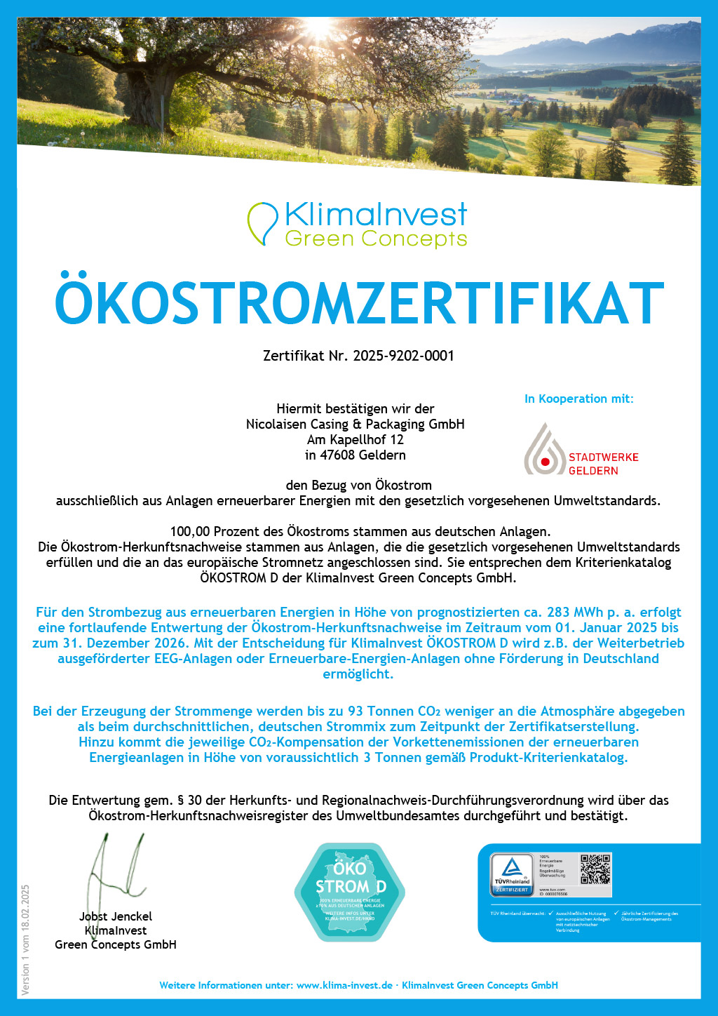 Downloads - Nicolaisen Casing & Packaging